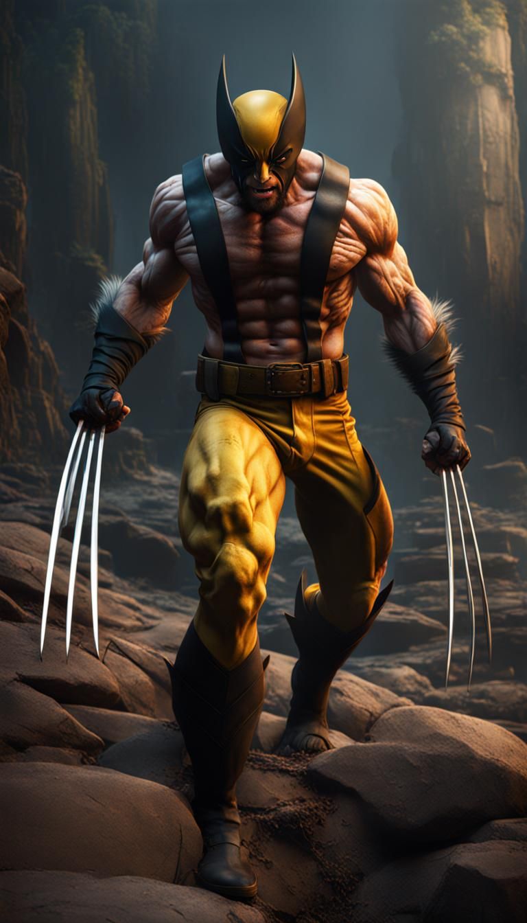 Wolverine - AI Generated Artwork - NightCafe Creator