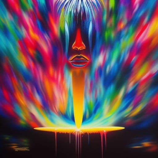 Merlin Casting a Spell - AI Generated Artwork - NightCafe Creator