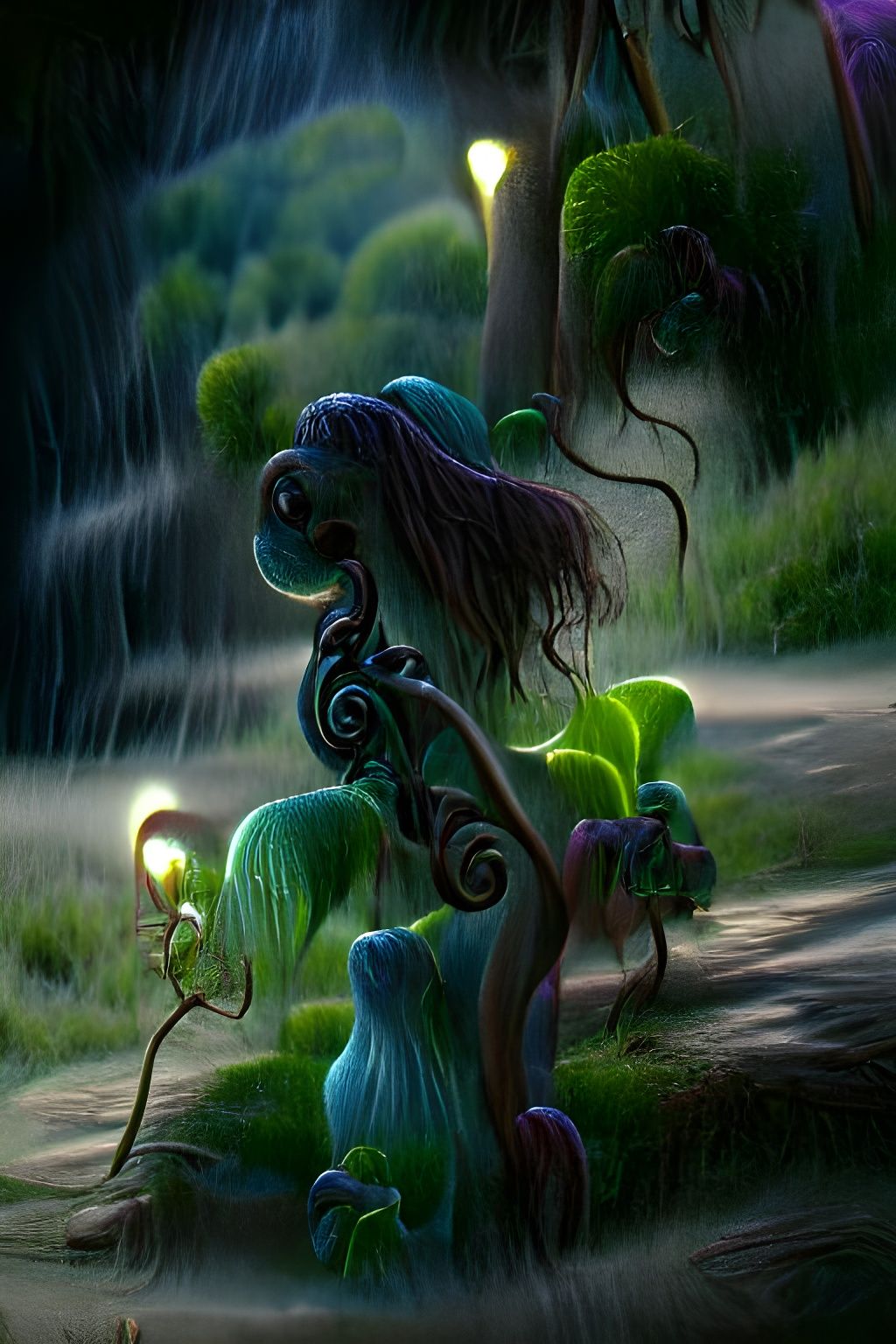 Cryptid Creeper XII - AI Generated Artwork - NightCafe Creator