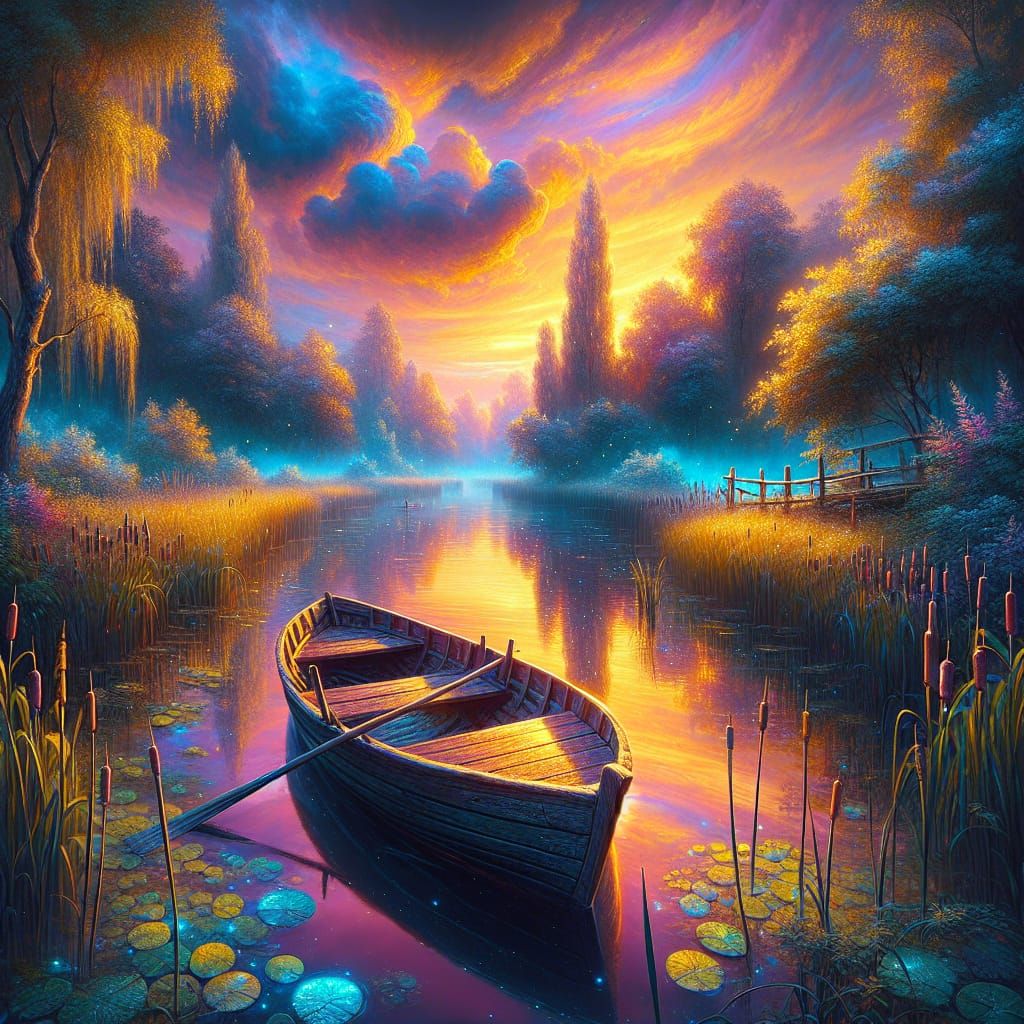 Boat on the Lake - Boat on the Lake