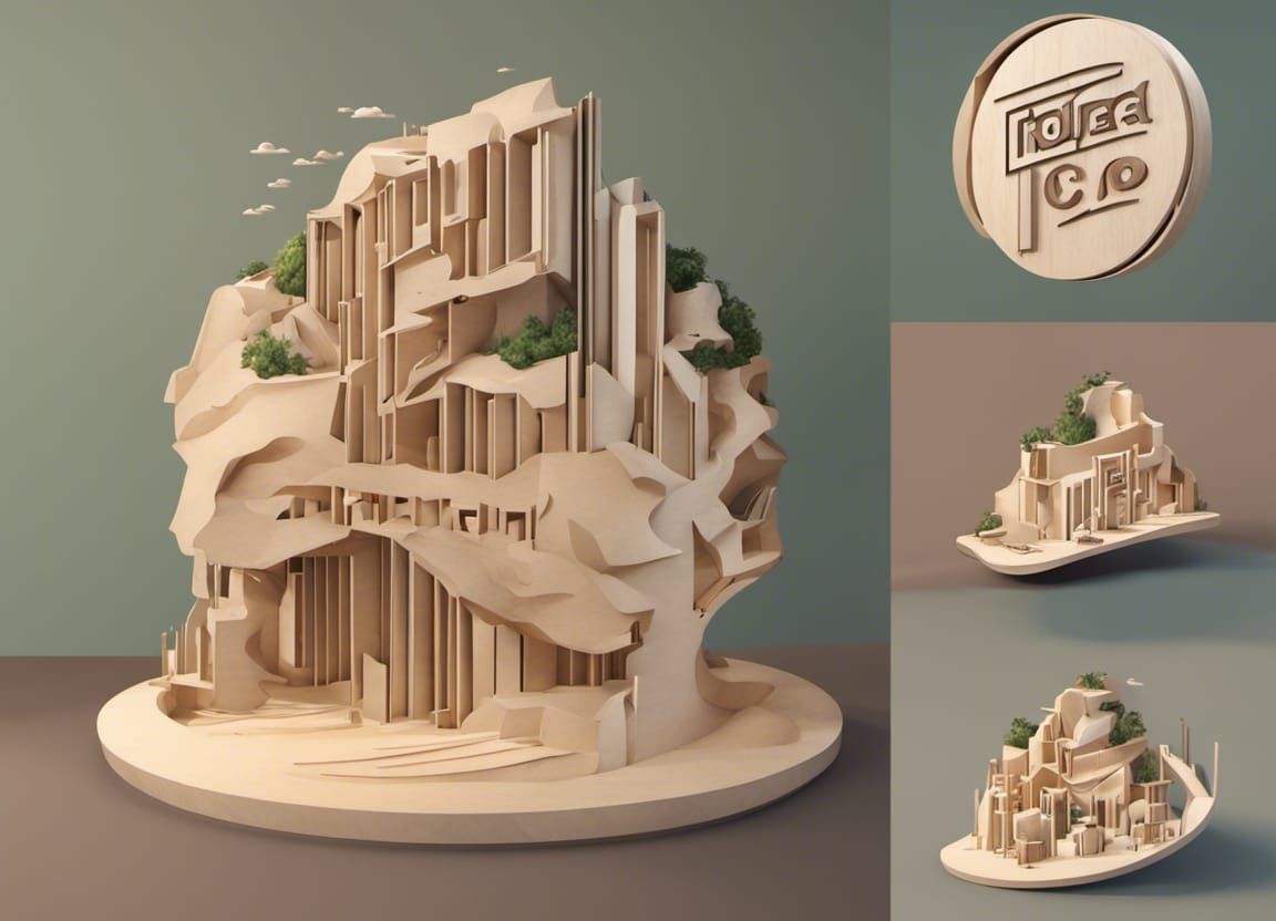 3d volumetric logo, for an educational program that teaches young ...