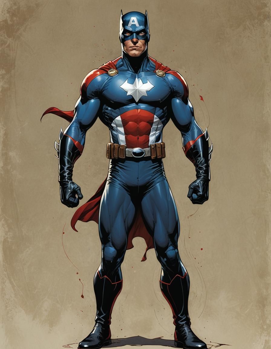 Portrait of an All American superhero ( Superheroes series ) - AI ...