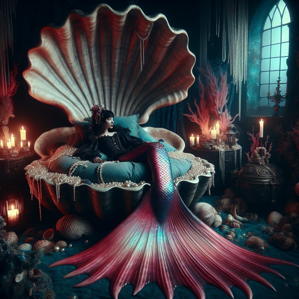 Mermaid Room III - AI Generated Artwork - NightCafe Creator