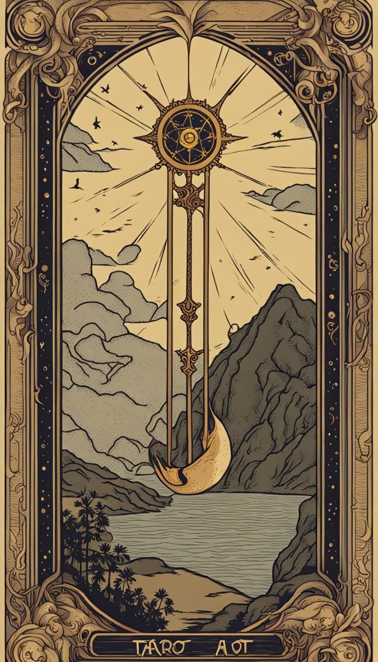 Tarot Card art style. - AI Generated Artwork - NightCafe Creator