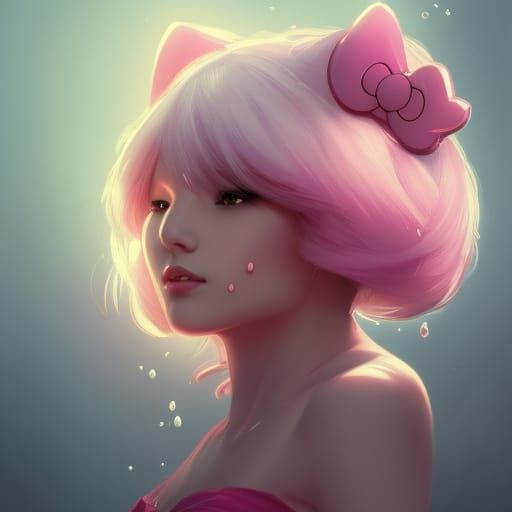 hello kitty - AI Generated Artwork - NightCafe Creator