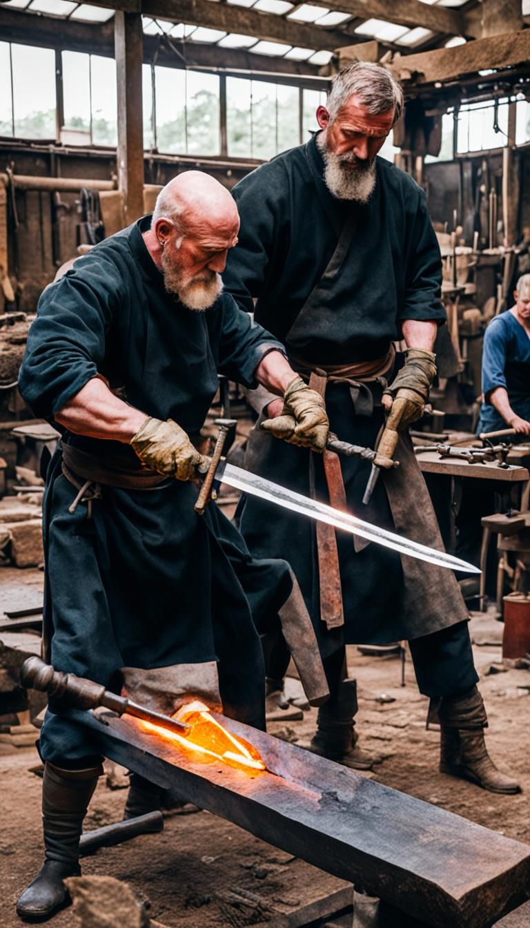 Master & Apprentice - AI Generated Artwork - NightCafe Creator