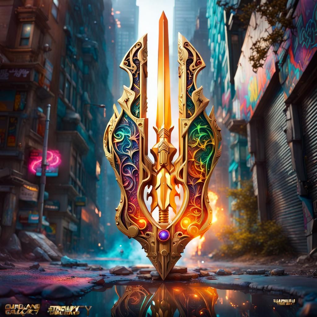 Enchanted dagger, guardians of the galaxy | @Sephandre - AI Generated ...