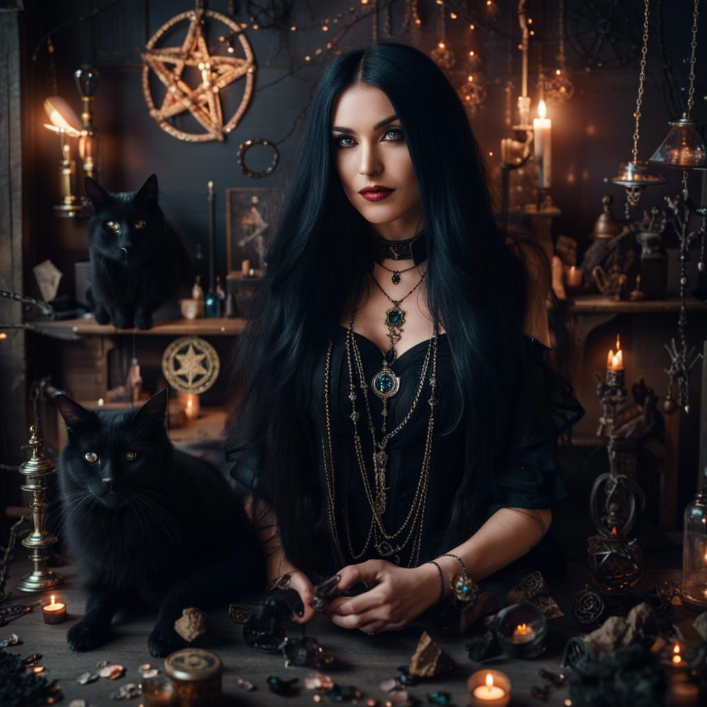 The Witch - AI Generated Artwork - NightCafe Creator