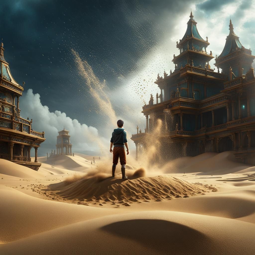 Sandstorm - AI Generated Artwork - NightCafe Creator