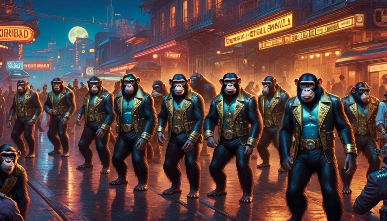 flash mob - AI Generated Artwork - NightCafe Creator