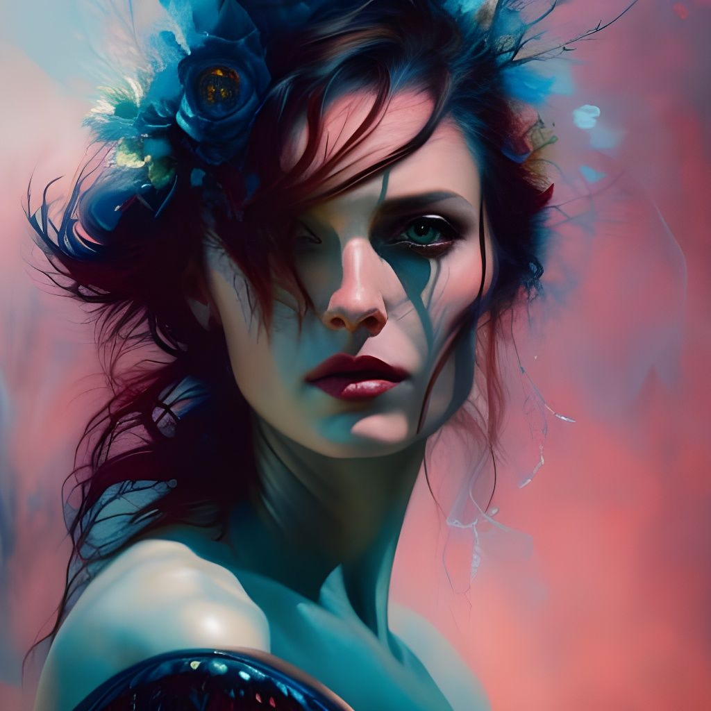 how blue, how beautiful - AI Generated Artwork - NightCafe Creator