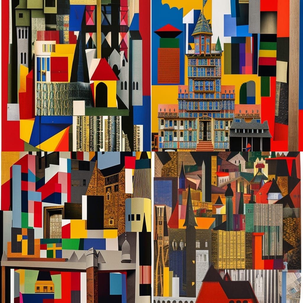 Collage - AI Generated Artwork - NightCafe Creator