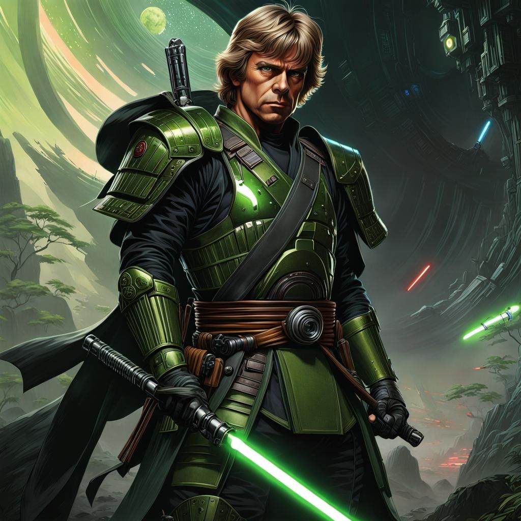 Peak Luke Skywalker - AI Generated Artwork - NightCafe Creator