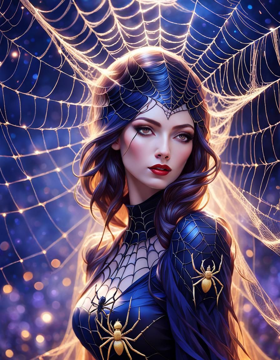 spider lady - AI Generated Artwork - NightCafe Creator