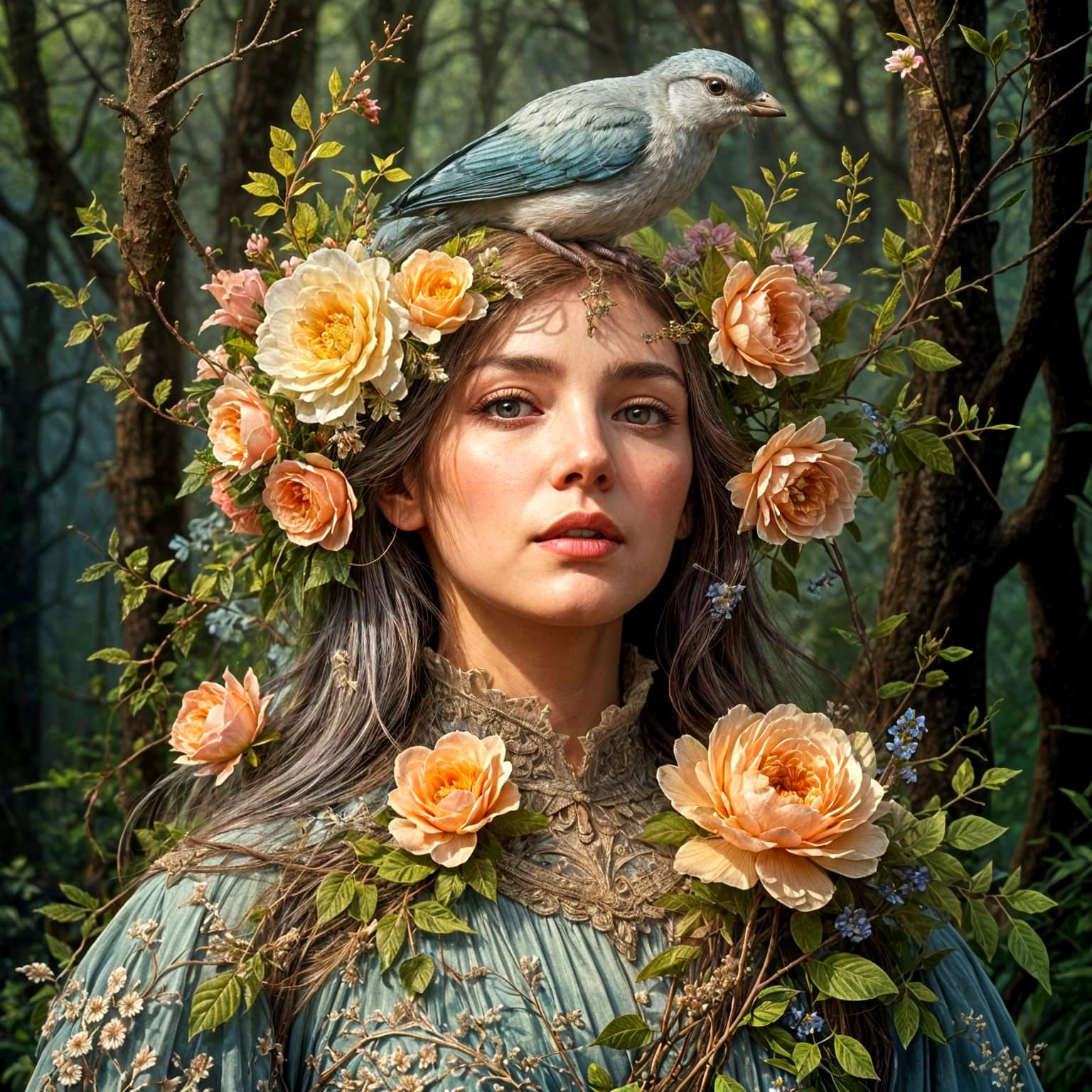 Ethereal Female Assassin in Mourning, Inspired by ... - AI Art