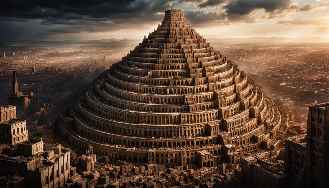 Tower of Babel - AI Generated Artwork - NightCafe Creator
