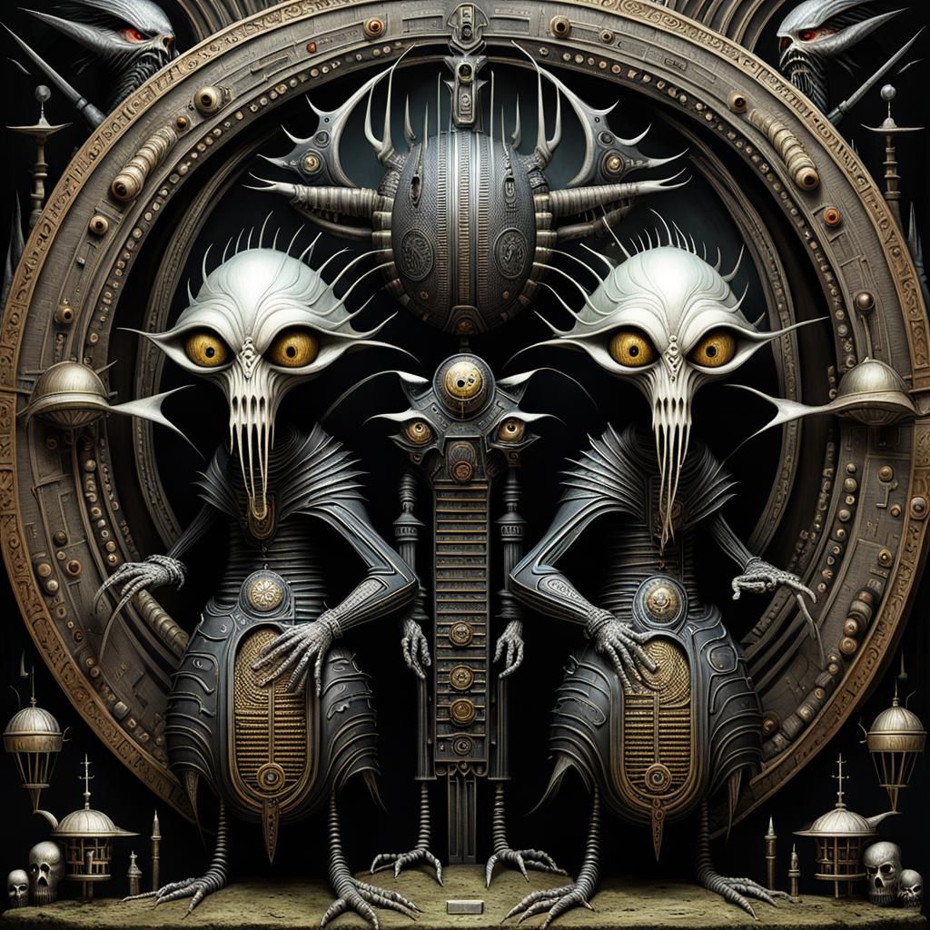 CRYPTOID TWINS POISED TO CONQUER THE WORLD - AI Generated Artwork ...