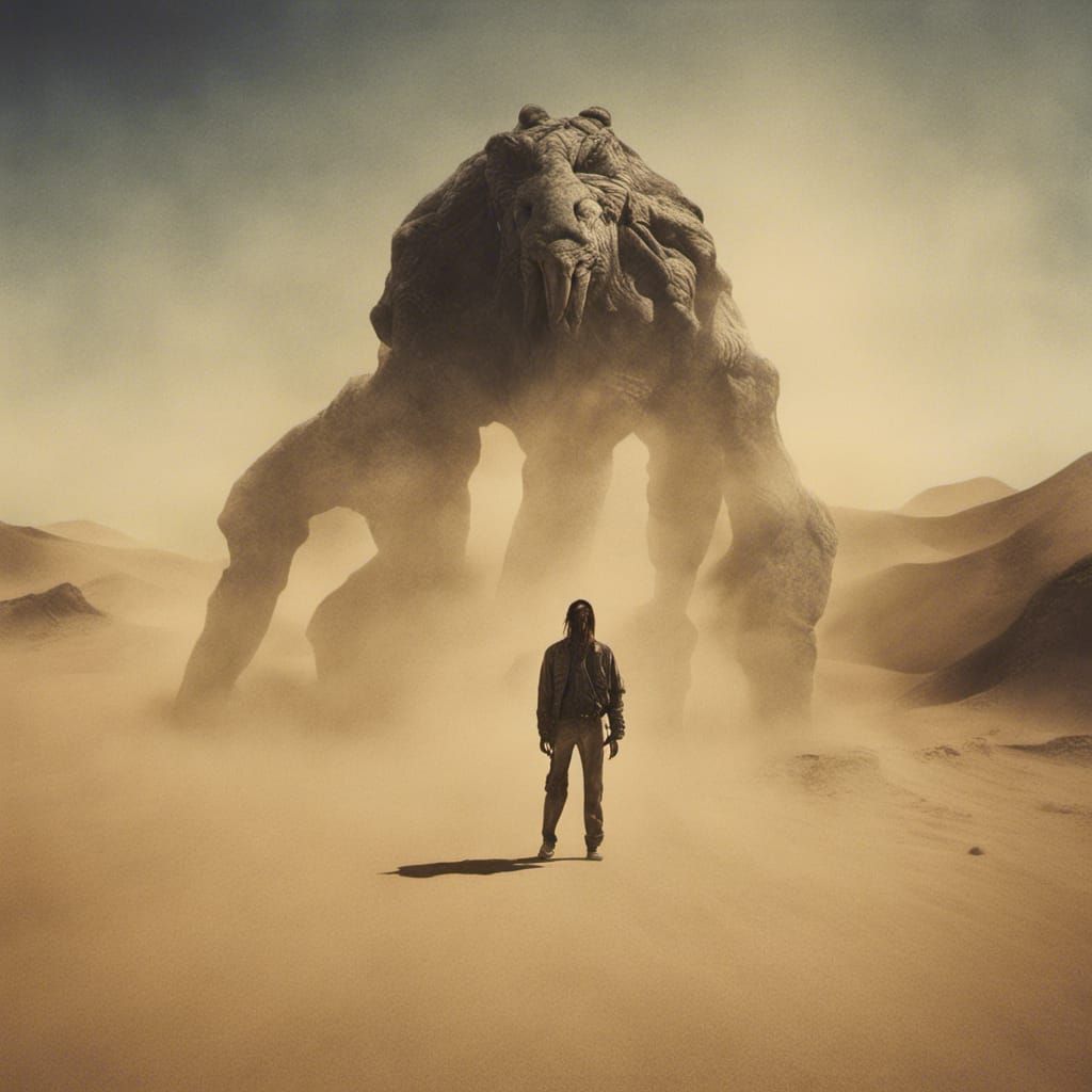 Sandstorm Monsters - AI Generated Artwork - NightCafe Creator