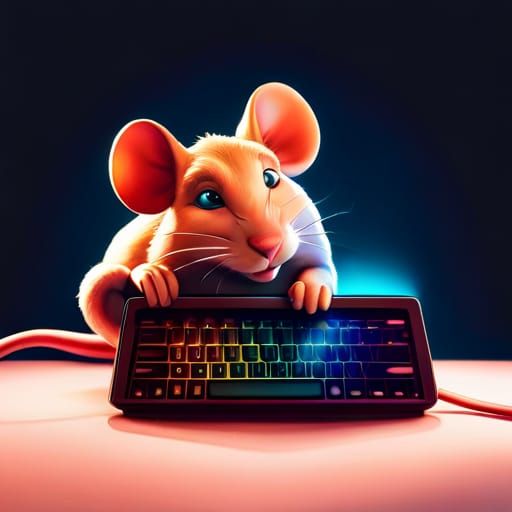 "No I said I needed a WIRED mouse NOT a WEIRD mouse !!" - AI Generated ...