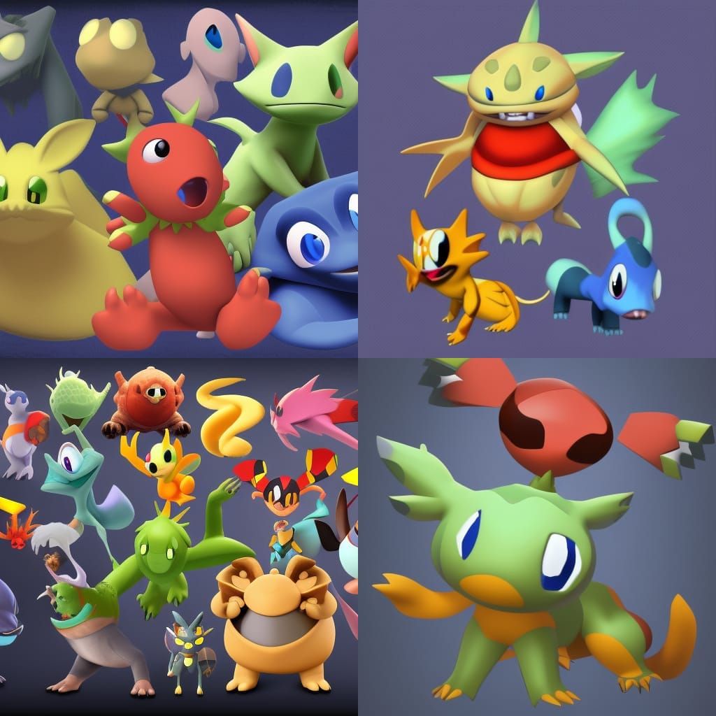 Fan-made Pokémon - AI Generated Artwork - NightCafe Creator