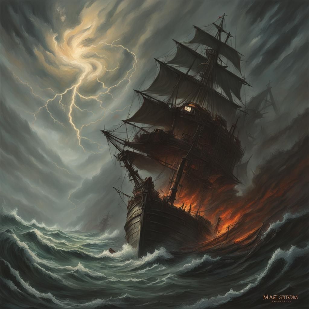 Maelstrom - AI Generated Artwork - NightCafe Creator