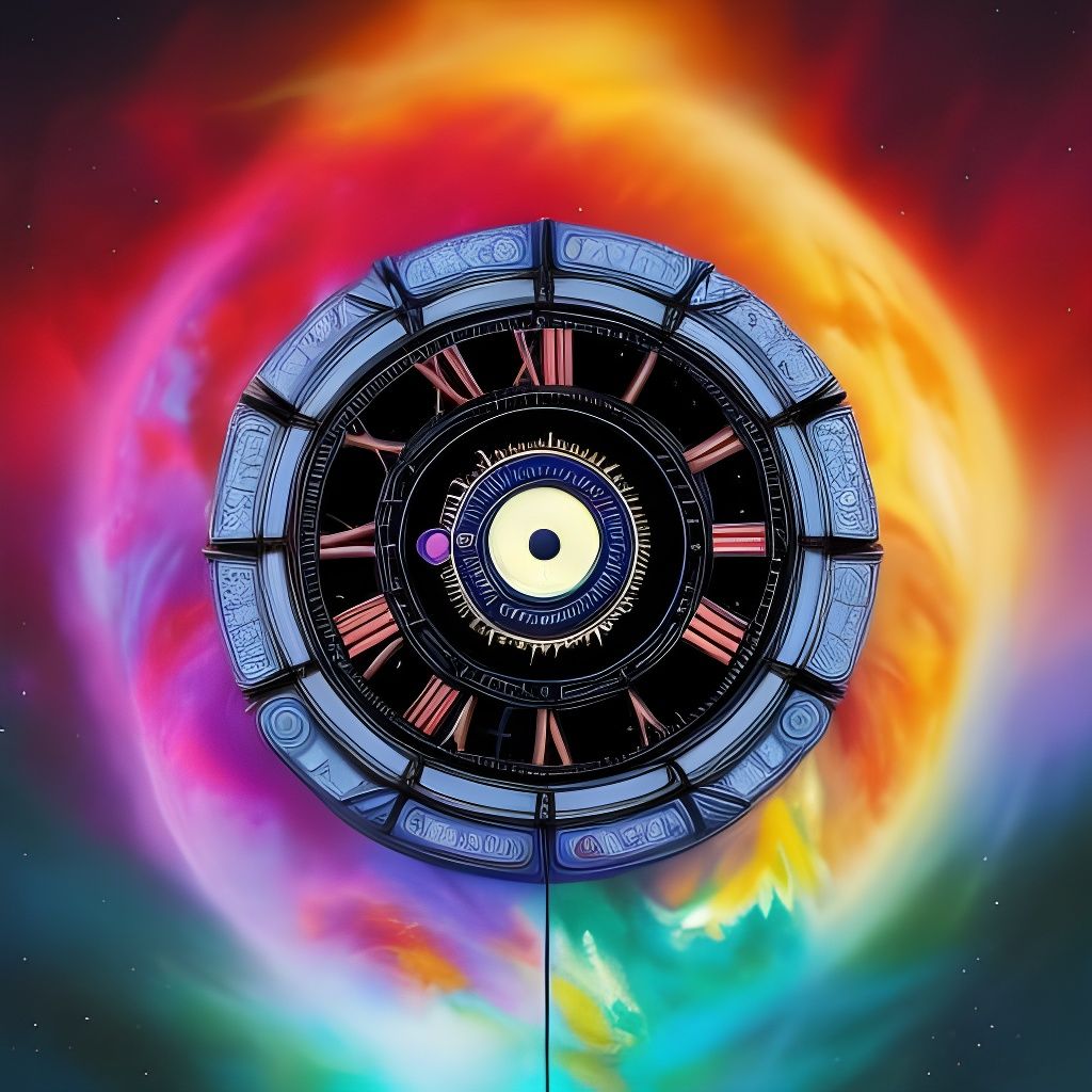 Time in space - AI Generated Artwork - NightCafe Creator