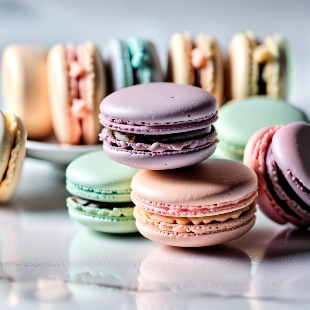 Macarons - AI Generated Artwork - NightCafe Creator