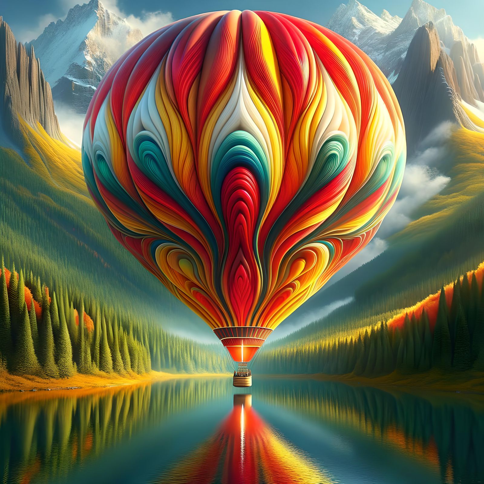 Uplifting Animated - AI Generated Artwork - NightCafe Creator