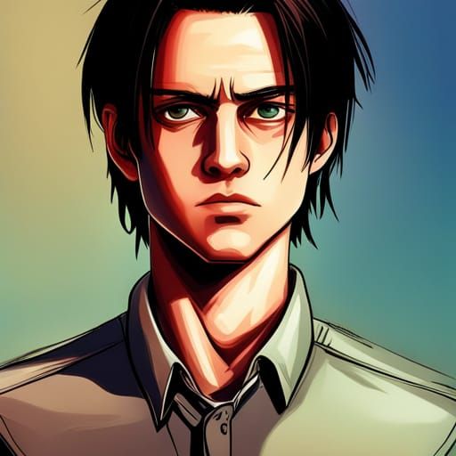 Eren yeager - AI Generated Artwork - NightCafe Creator
