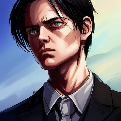 Levi ackerman - AI Generated Artwork - NightCafe Creator