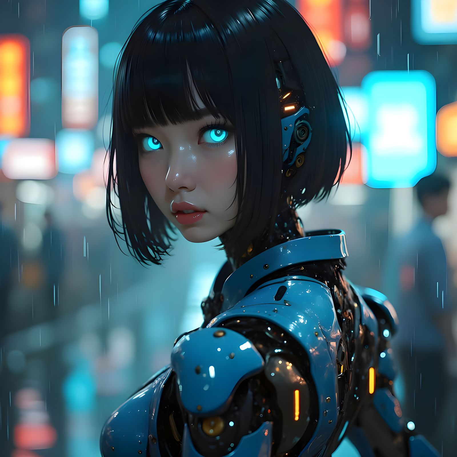 SK Hynix Ha-eun Gynoid Model 3 - Enigmatic Korean Robot Godd...