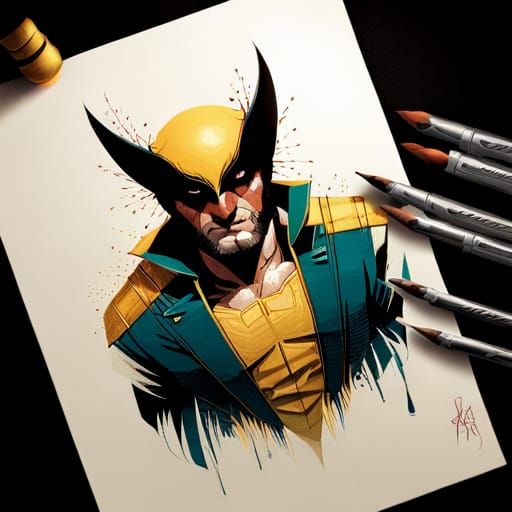 Wolverine - AI Generated Artwork - NightCafe Creator