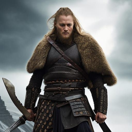 Ragnar Lothbrok - AI Generated Artwork - NightCafe Creator