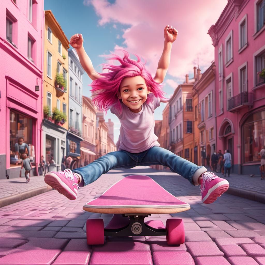 Having Fun - AI Generated Artwork - NightCafe Creator