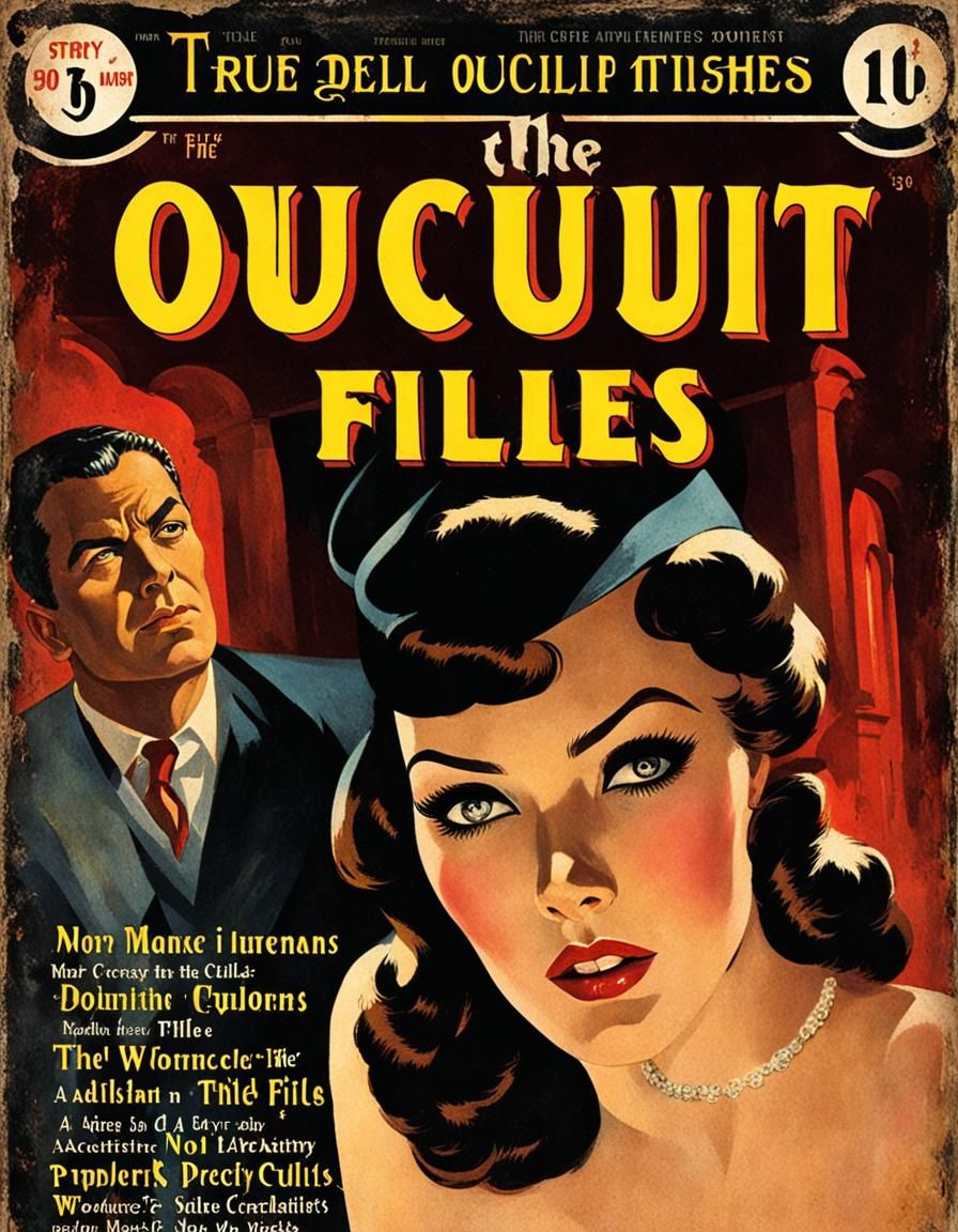 Pulp Occult Cover #17 - AI Generated Artwork - NightCafe Creator