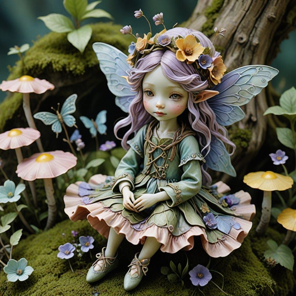 CLAY WHISPER FAIRY - CLAY WHISPER FAIRY