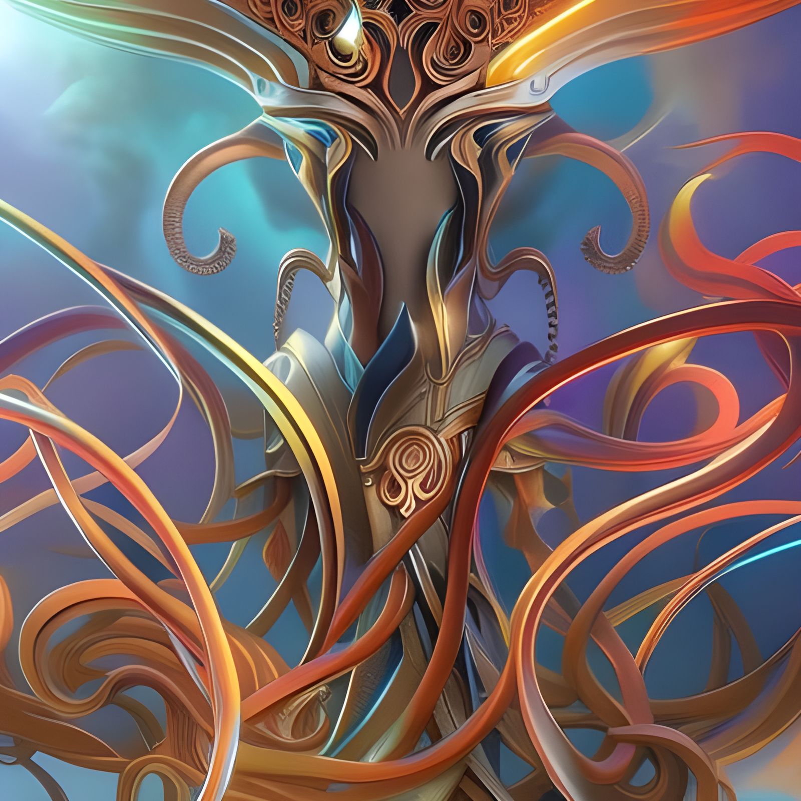 Alien Zen - AI Generated Artwork - NightCafe Creator