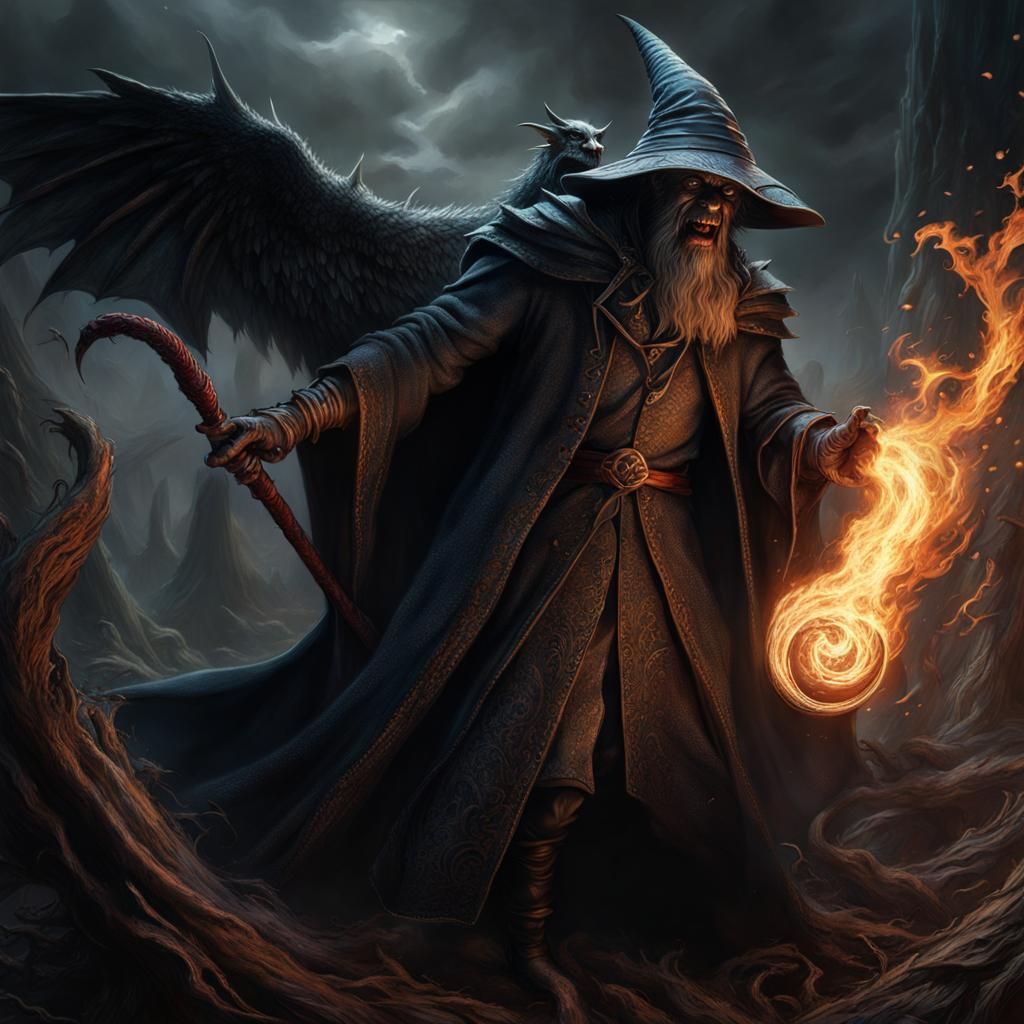 Evil Wizard 4 - AI Generated Artwork - NightCafe Creator