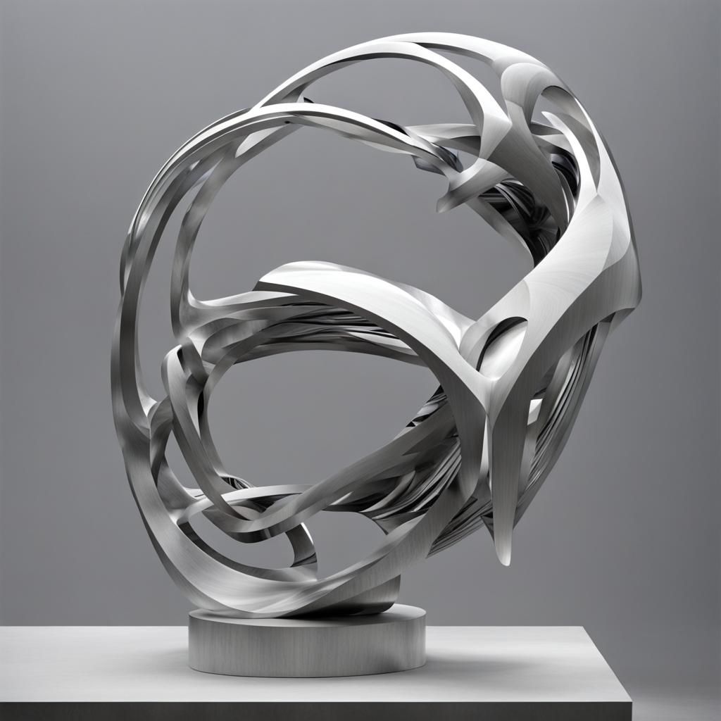 Futuristic Sculpture - AI Generated Artwork - NightCafe Creator