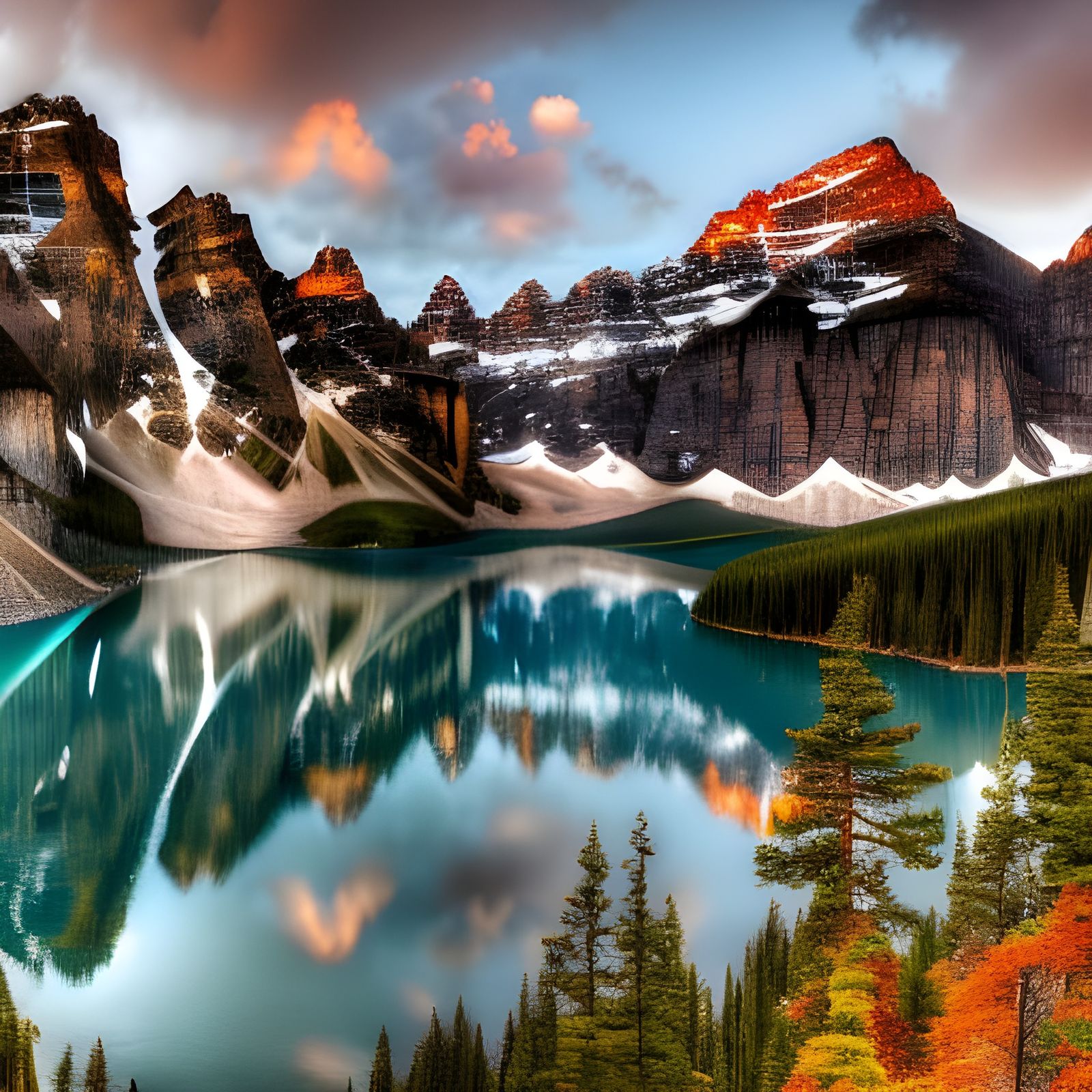 Majestic view - AI Generated Artwork - NightCafe Creator