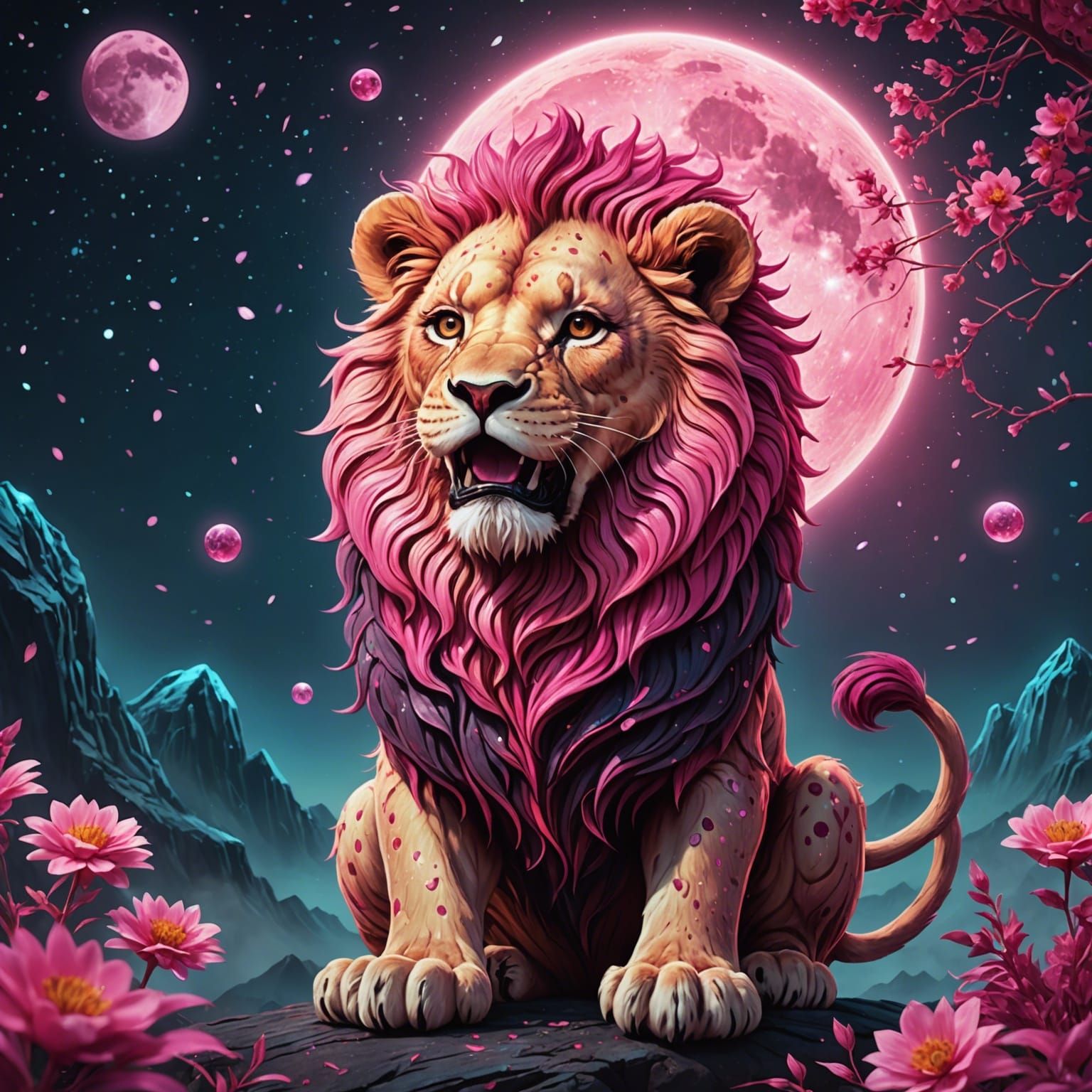 Pink life - AI Generated Artwork - NightCafe Creator