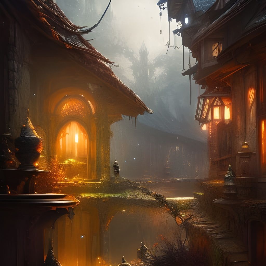 glowing lights - AI Generated Artwork - NightCafe Creator