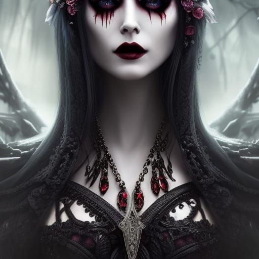 vampire queen - AI Generated Artwork - NightCafe Creator