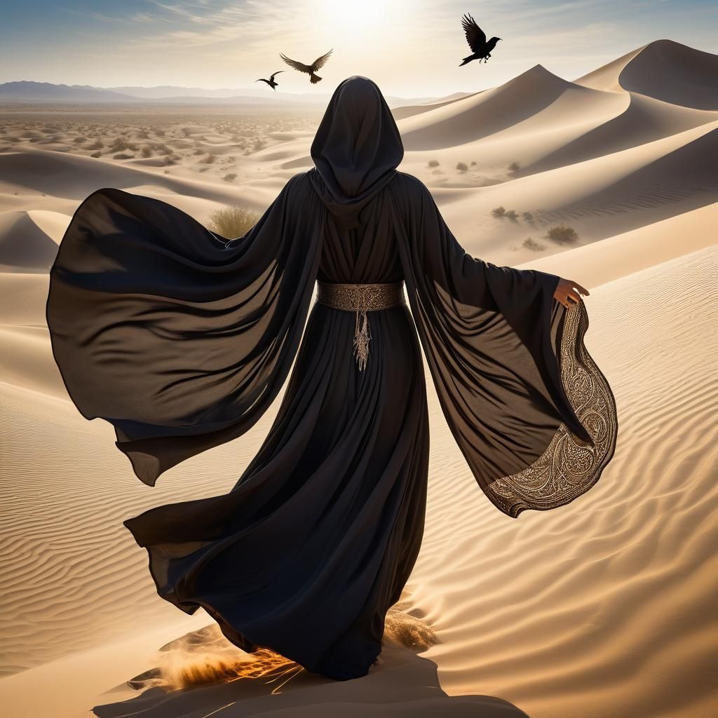 Desert Reaper - AI Generated Artwork - NightCafe Creator