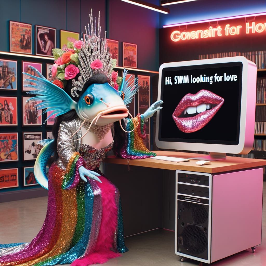 Catfish Candy - AI Generated Artwork - NightCafe Creator