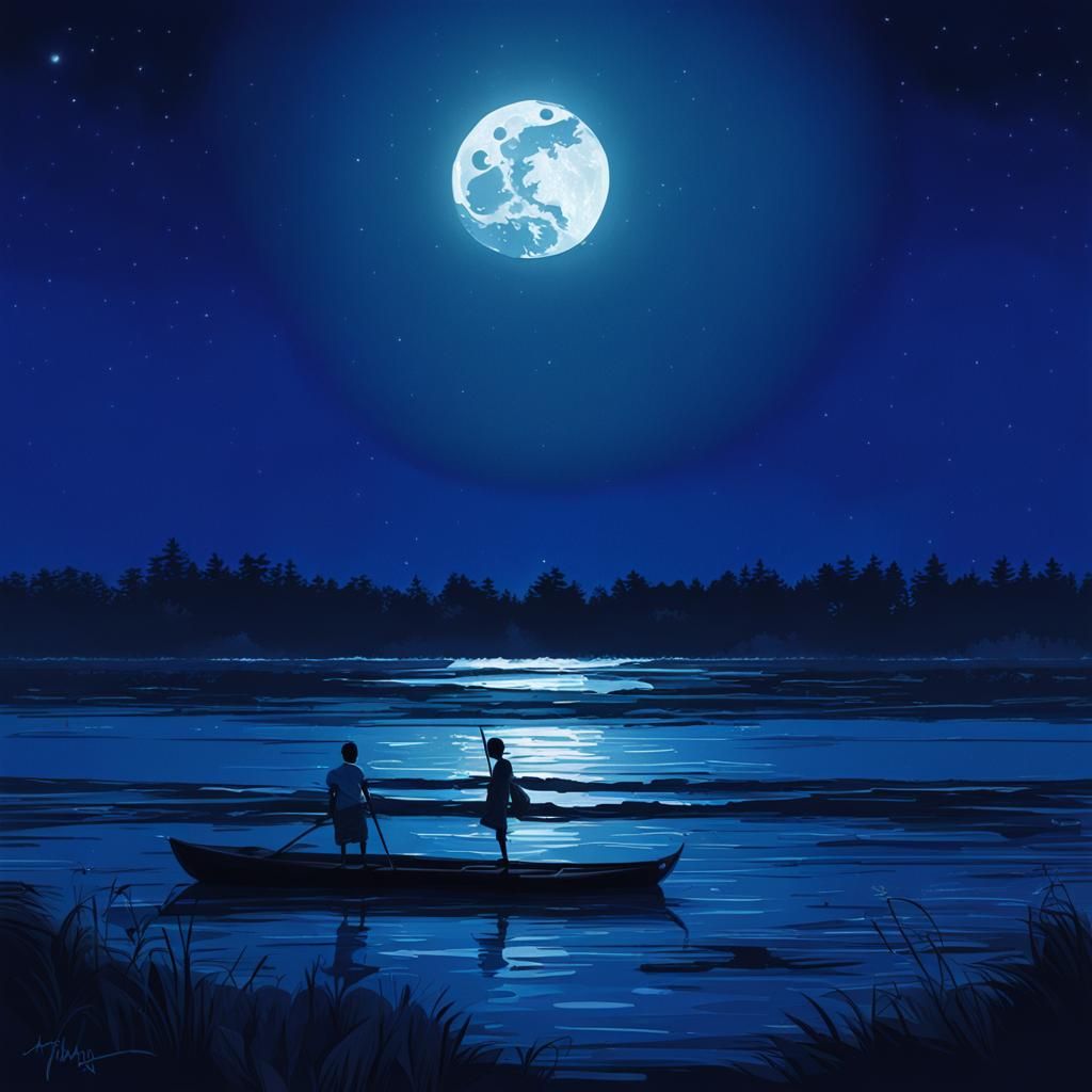 Moonlight. Creative. Amazing details. - AI Generated Artwork ...