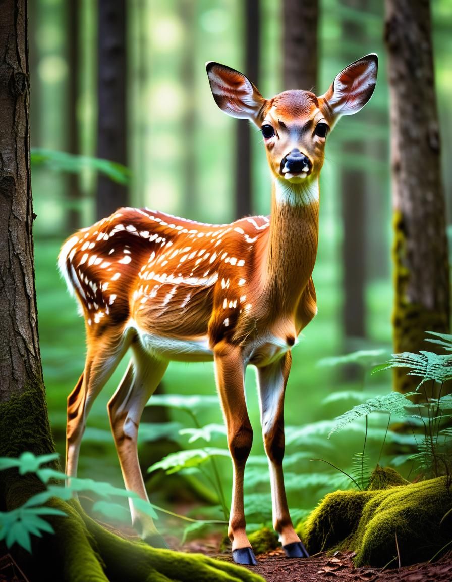 Fawn - AI Generated Artwork - NightCafe Creator