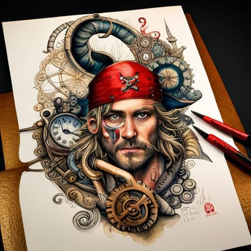 Pirate - AI Generated Artwork - NightCafe Creator