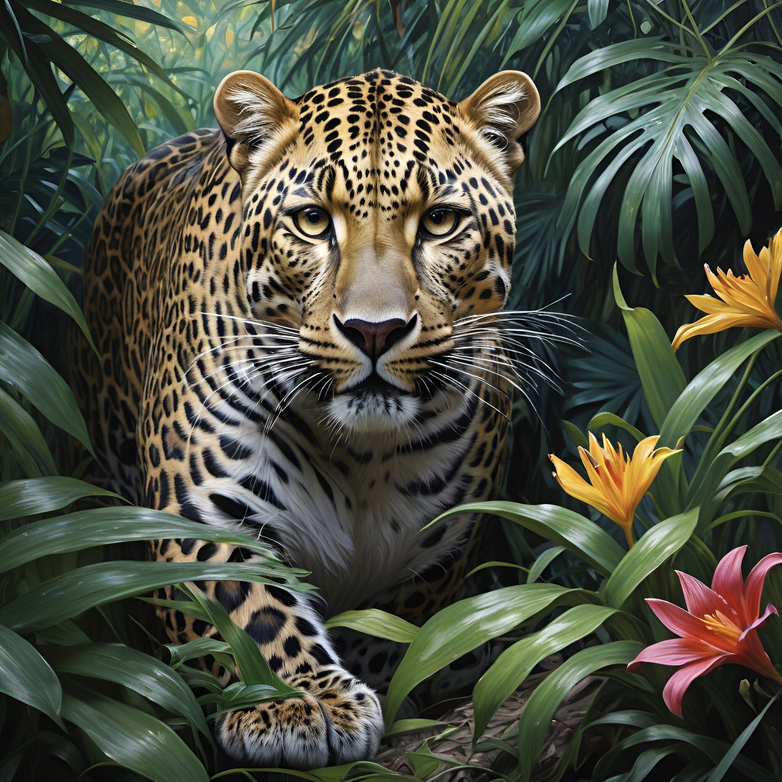 Leopard - AI Generated Artwork - NightCafe Creator