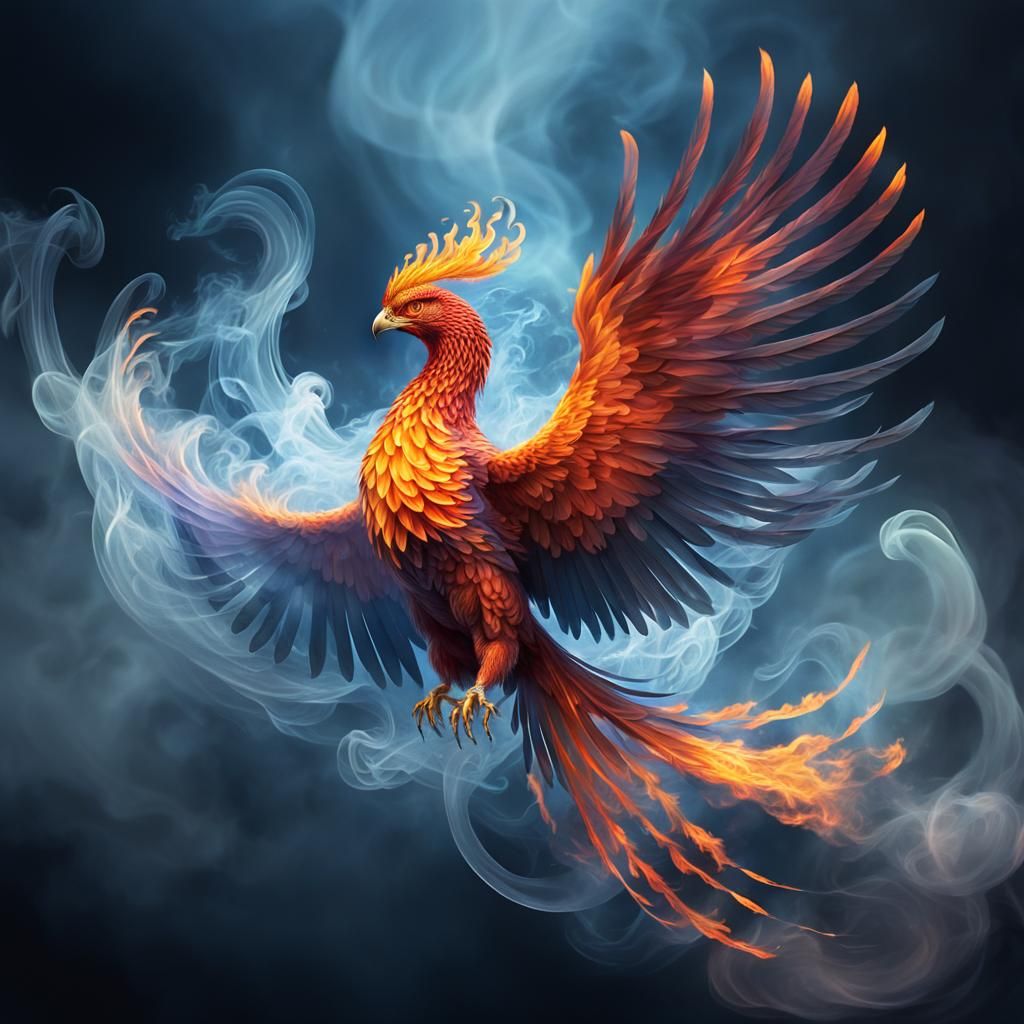 Phoenix - AI Generated Artwork - NightCafe Creator
